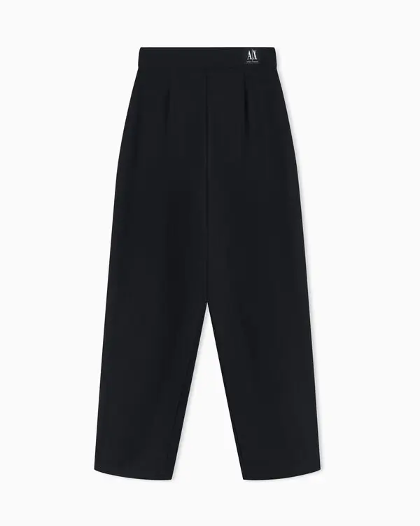 Armani Exchange Asv Fabric Pleated Trousers