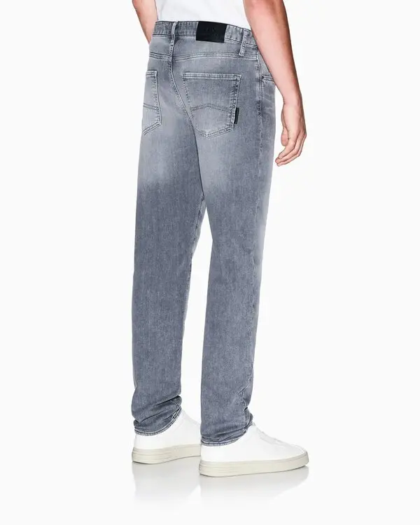 Armani Exchange Comfort Slim Fit Faded Denim Jeans