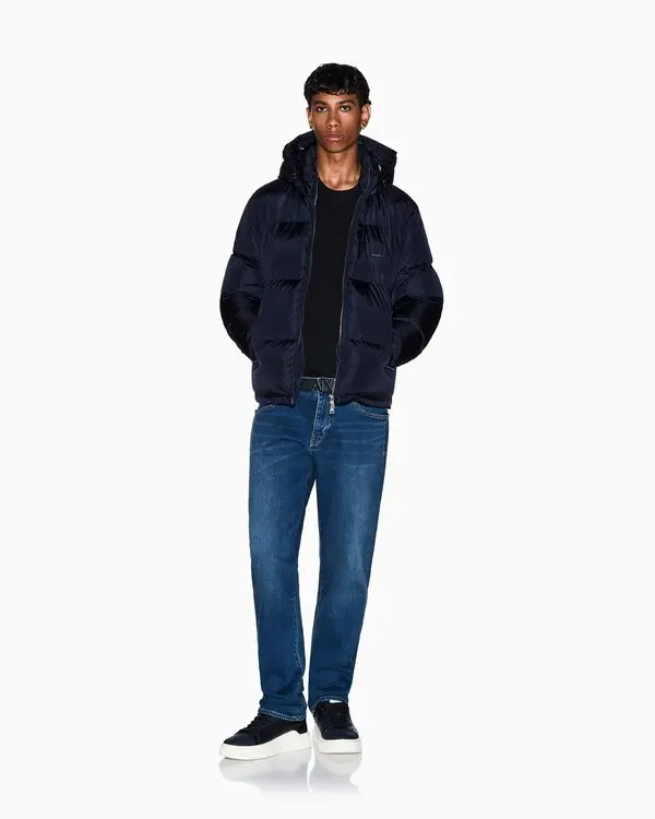 Armani Exchange Denim Jeans With A Straight Leg And Five Pockets Essential