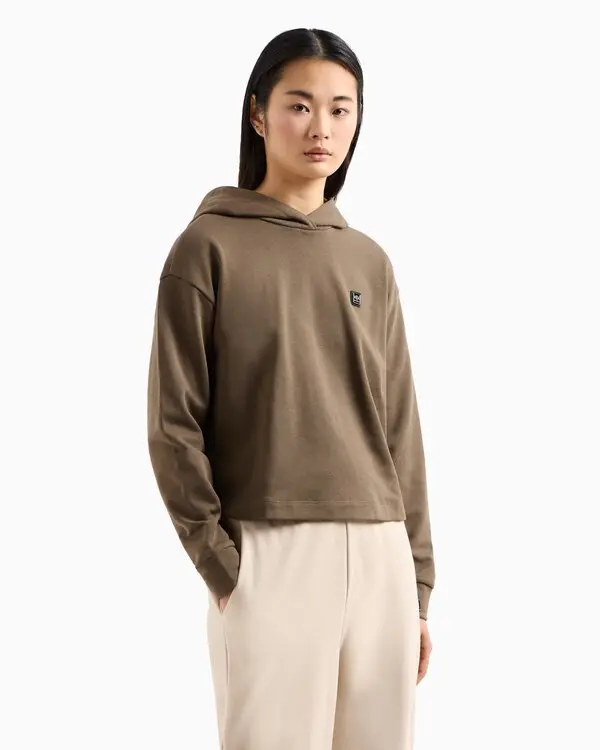 Armani Exchange Asv Organic Cotton Blend Hoodie