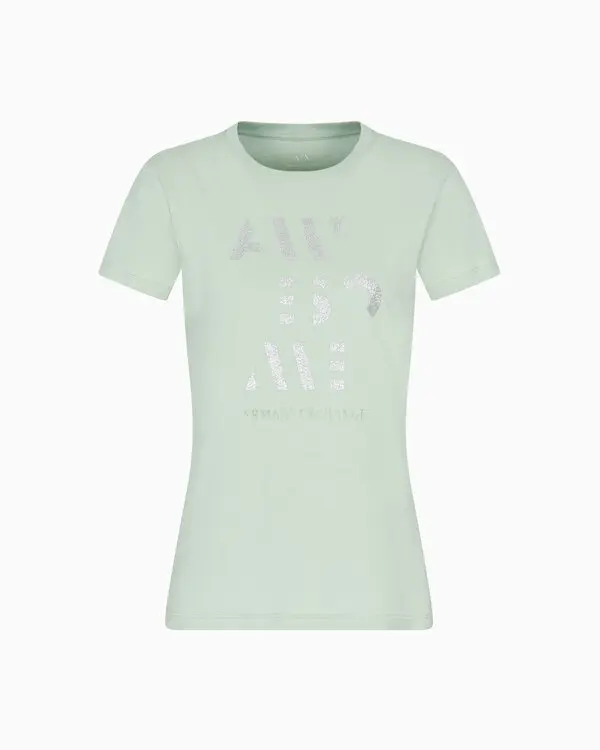 Armani Exchange Regular Fit Awesome T-shirt - Green