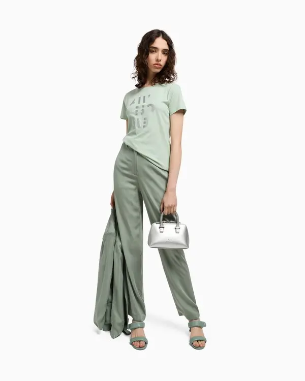 Armani Exchange Regular Fit Awesome T-shirt - Green