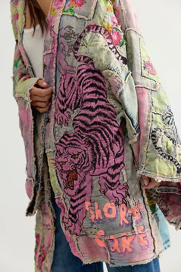 MAGNOLIA PEARL Birch Daigo Duster Jacket At