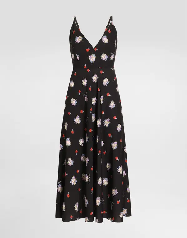 Dolce & Gabbana Floral Print Short Dress