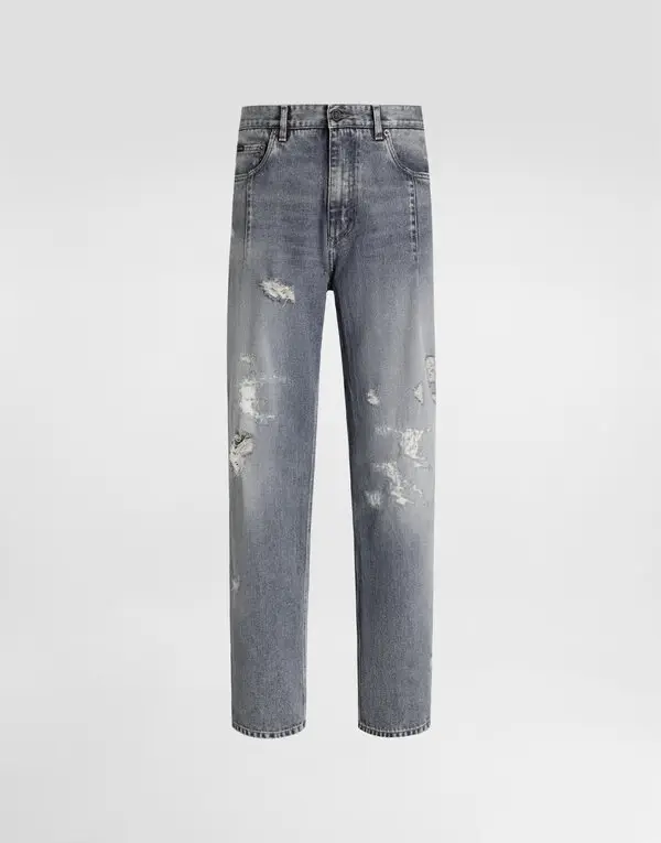 Dolce & Gabbana Denim Trousers Denim Multi-colored - Multicolor