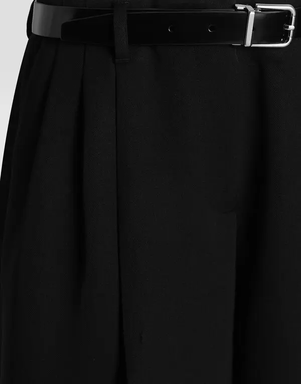 Dolce & Gabbana Wool Gabardine Trousers
