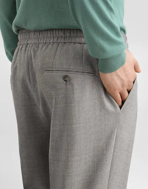 Dolce & Gabbana Wool Jogging Trousers