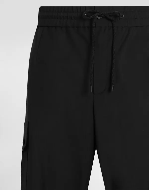 Dolce & Gabbana Wool Blend Jogging Trousers