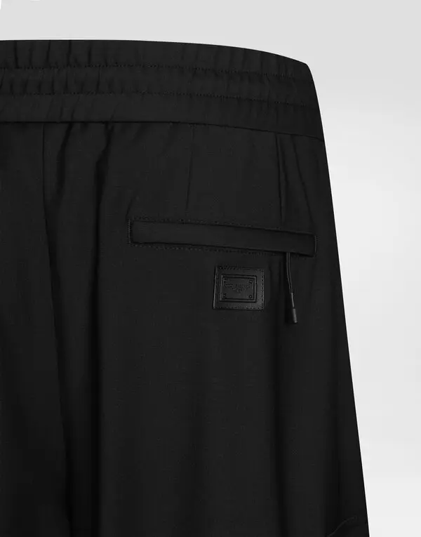 Dolce & Gabbana Wool Blend Jogging Trousers