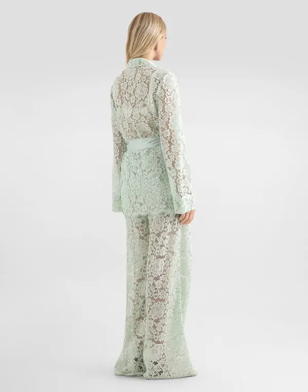 Dolce & Gabbana Lace Trousers Pants And Shorts Lace
