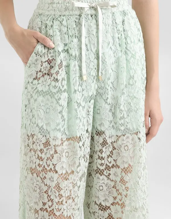 Dolce & Gabbana Lace Trousers Pants And Shorts Lace