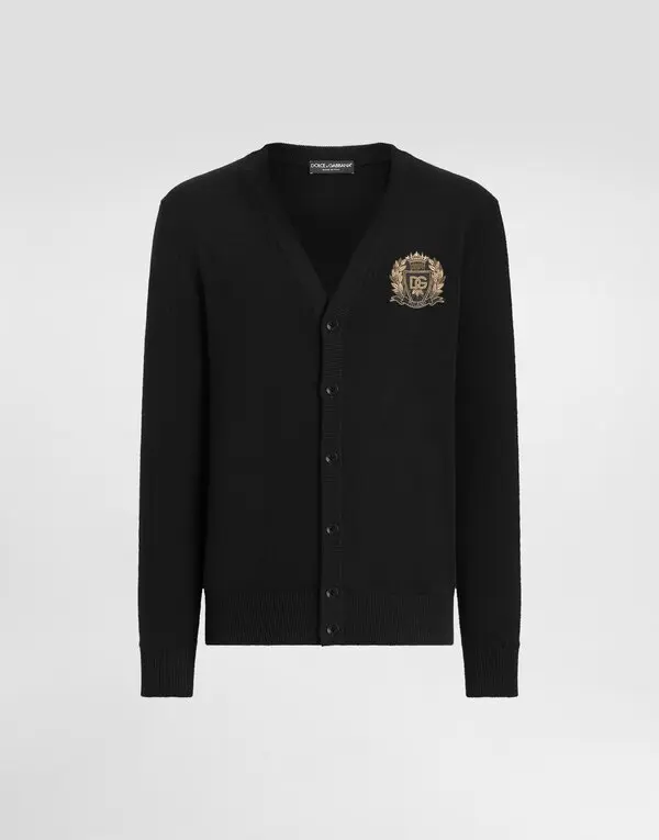 Dolce & Gabbana Virgin Wool Cardigan Sweaters And Cardigans