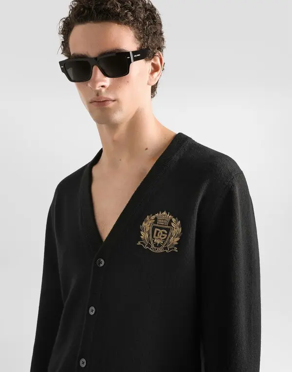 Dolce & Gabbana Virgin Wool Cardigan Sweaters And Cardigans