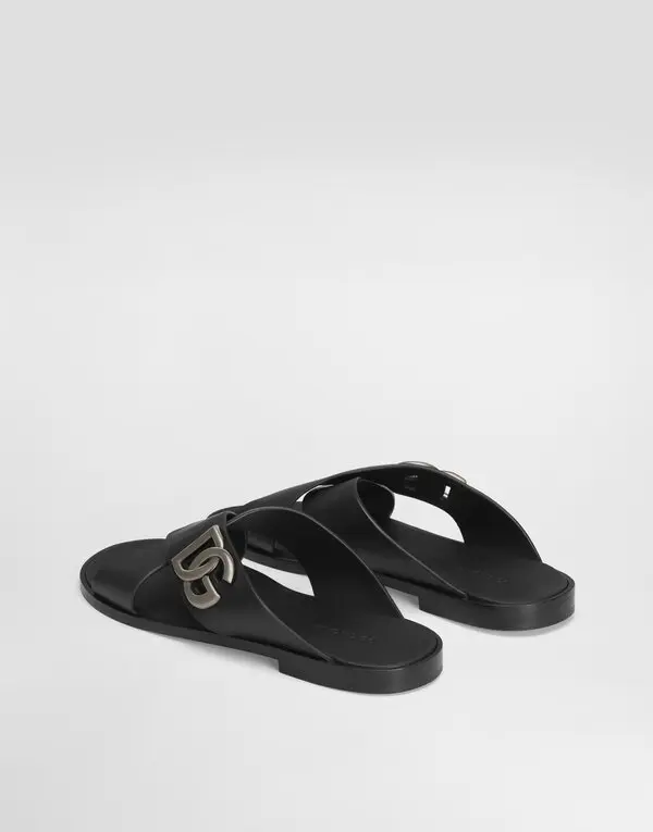Dolce & Gabbana Sandalo Sandals And Slides - Black