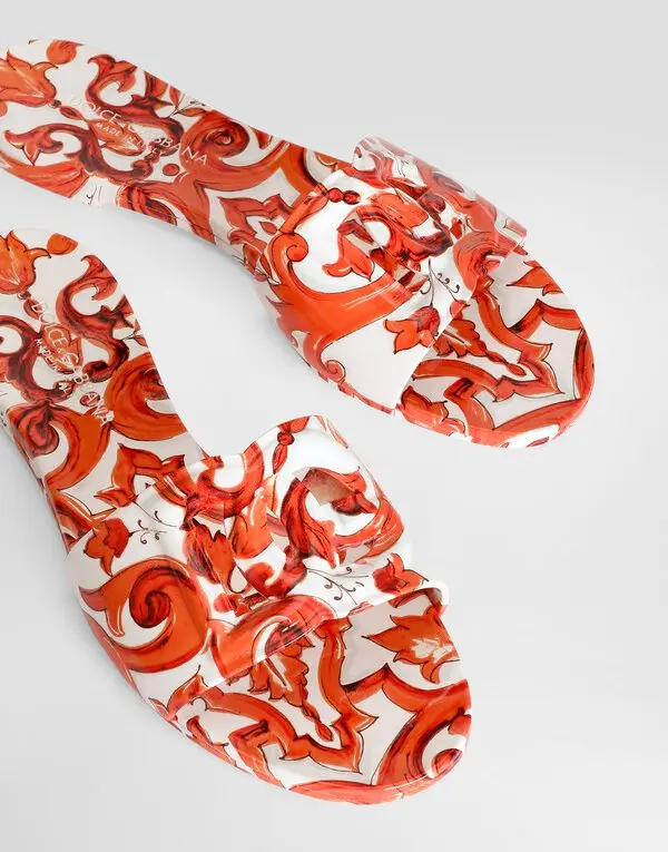 Dolce & Gabbana Beachwear Slides And Mules - Multicolor