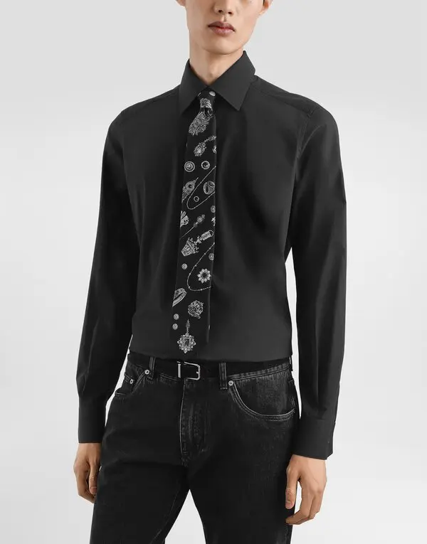 Dolce & Gabbana Jewelry- Silk Neck Tie - Print
