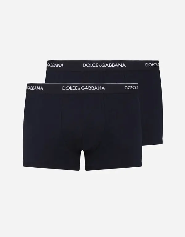 Dolce & Gabbana Regular Boxer Underwear And Loungewear Cotton - Blue