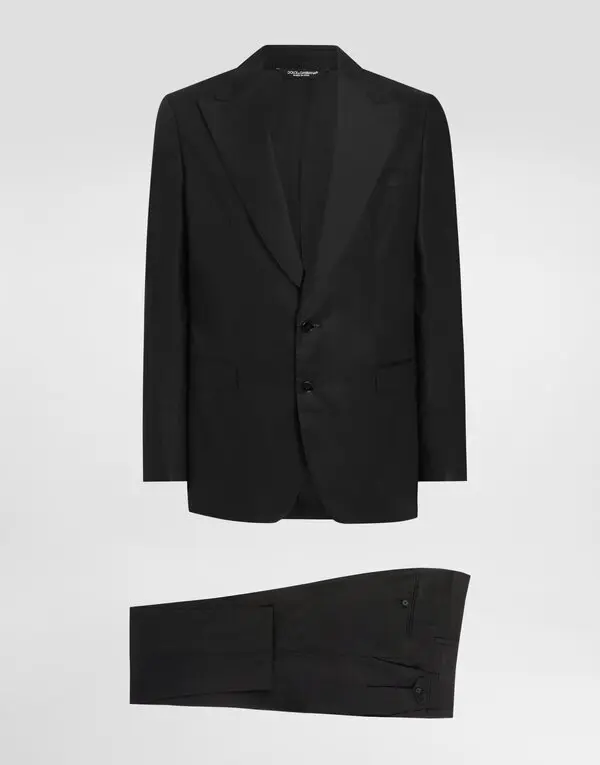 Dolce & Gabbana Deconstructed Single-breasted Silk Suit Suits And Blazers