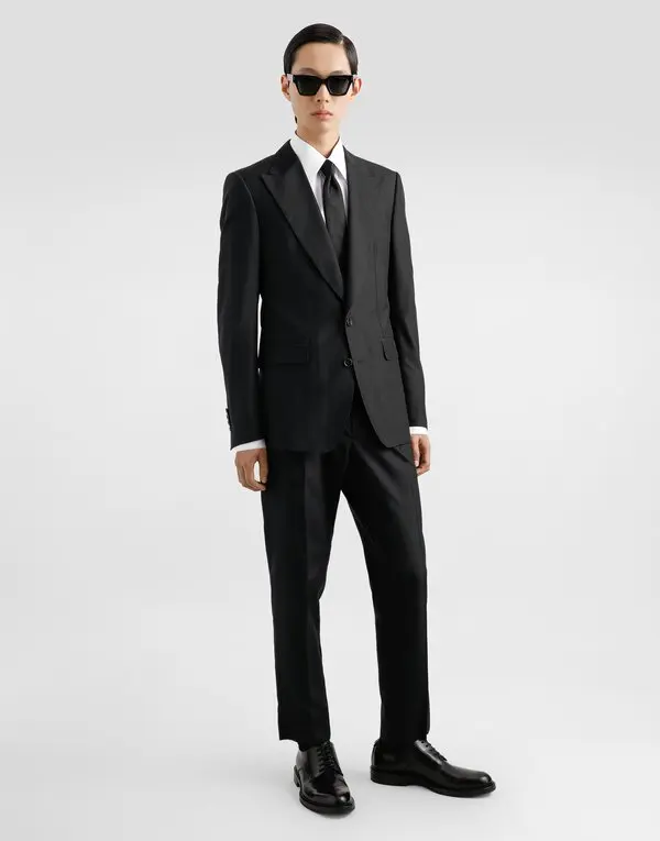 Dolce & Gabbana Deconstructed Single-breasted Silk Suit Suits And Blazers