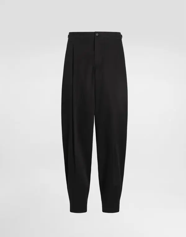 Dolce & Gabbana Cotton Trousers Pants And Shorts - Black