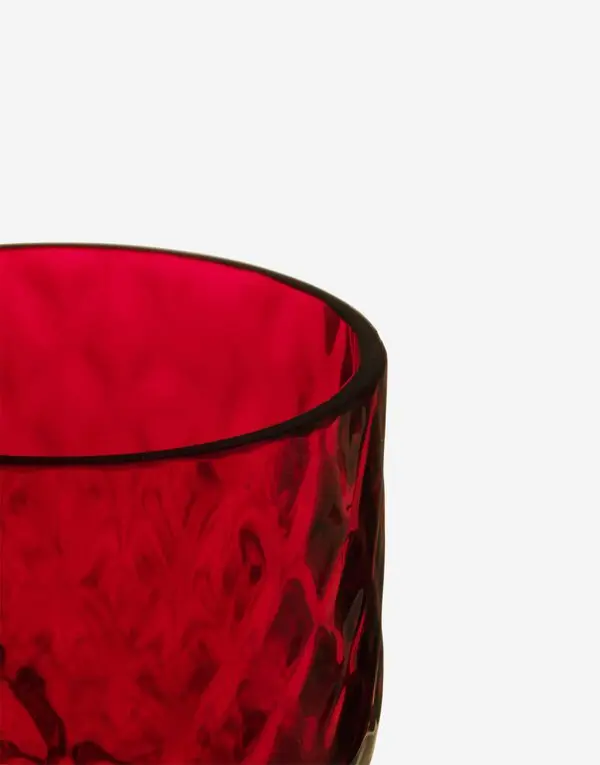 Dolce & Gabbana Set 2 Hand-blown Murano Shot Glasses Cocktail Glasses