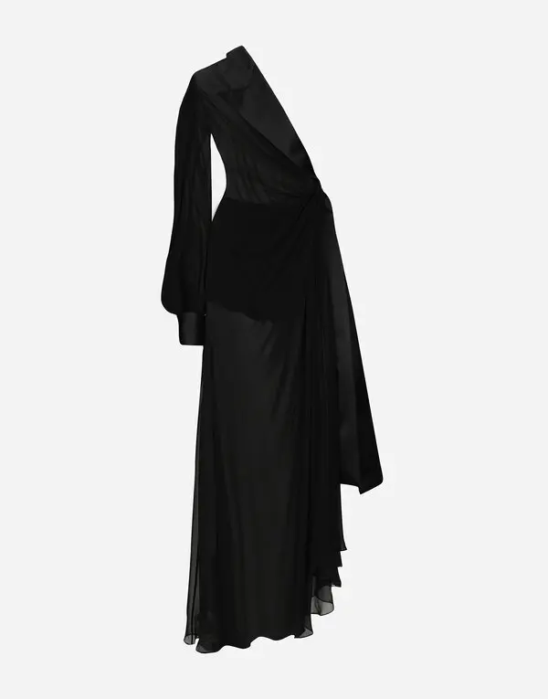 Dolce & Gabbana Abito Dresses Silk - Black