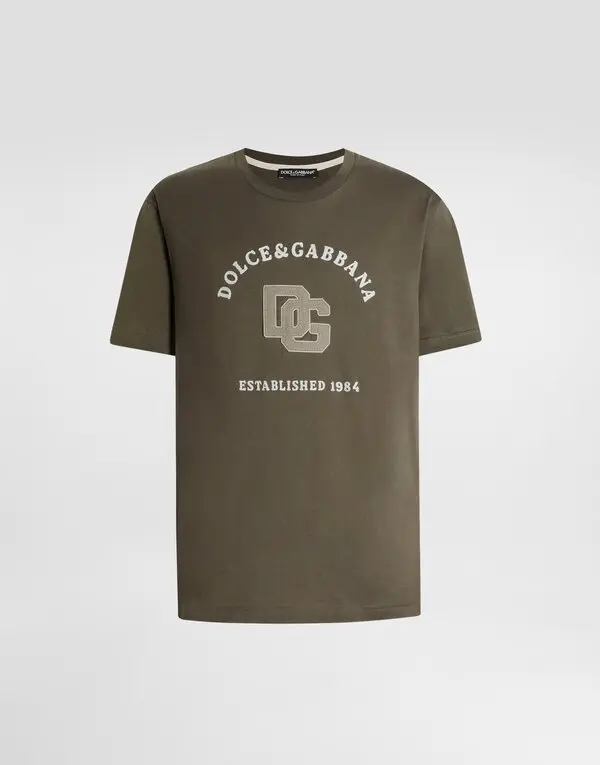 Dolce & Gabbana T-shirt M/corta Giro T-shirts And Polos - Grey