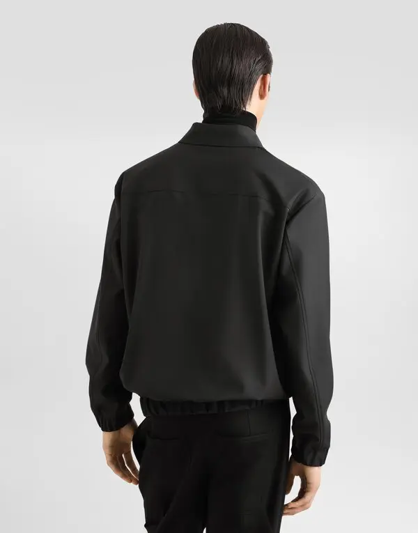 Dolce & Gabbana Giubbotto Coats And Jackets Gray