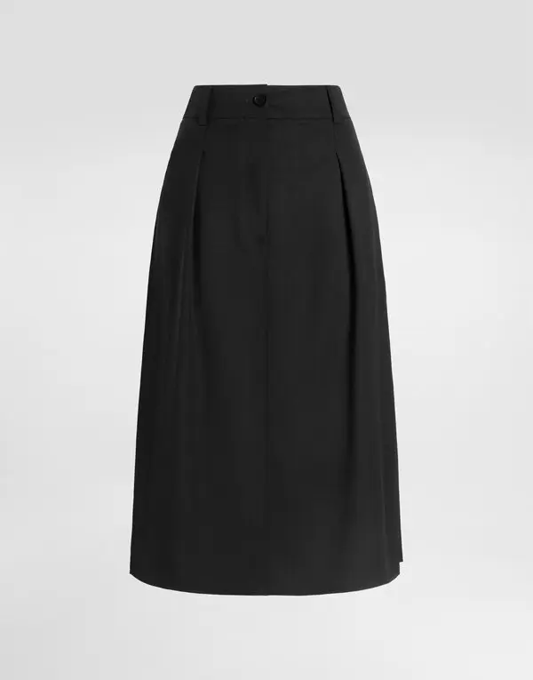 Dolce & Gabbana Bi-stretch Sallia Skirt Skirts - Black