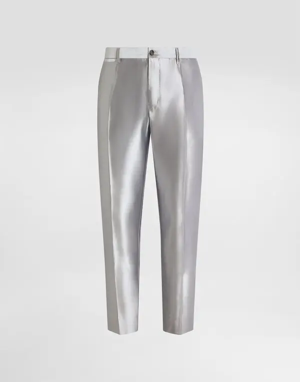 Dolce & Gabbana Silk Shantung Trousers