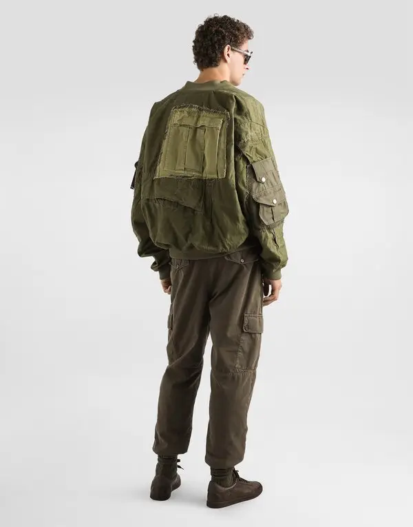 Dolce & Gabbana Oversized Padded Bomber Jacket Coats And Jackets