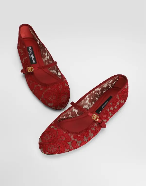 Dolce & Gabbana Ballerina Flat Shoes Multi-colored