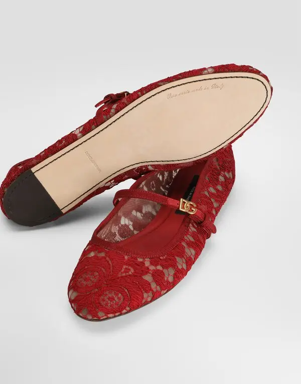 Dolce & Gabbana Ballerina Flat Shoes Multi-colored