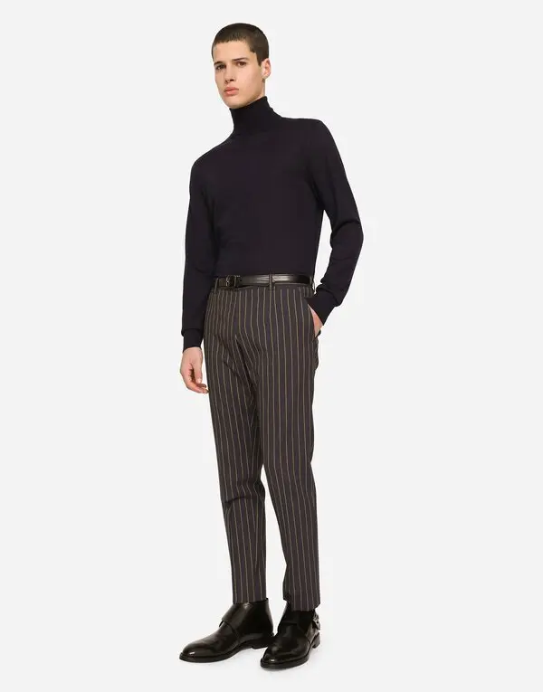 Dolce & Gabbana Cashmere And Silk Turtle-neck Sweater Sweaters And Cardigans Cashmere