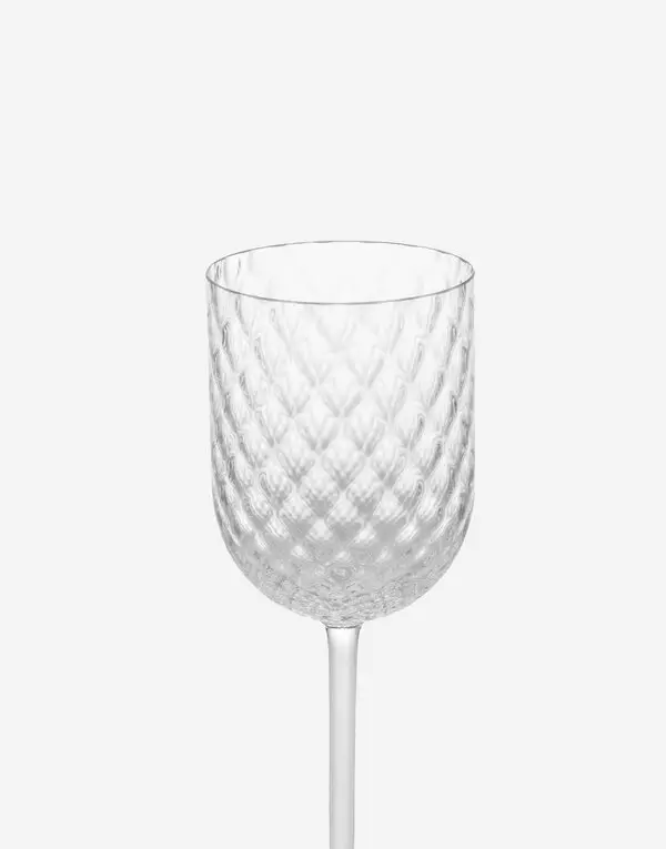 Dolce & Gabbana Hand-blown Murano Red Wine Glass Wine Glasses