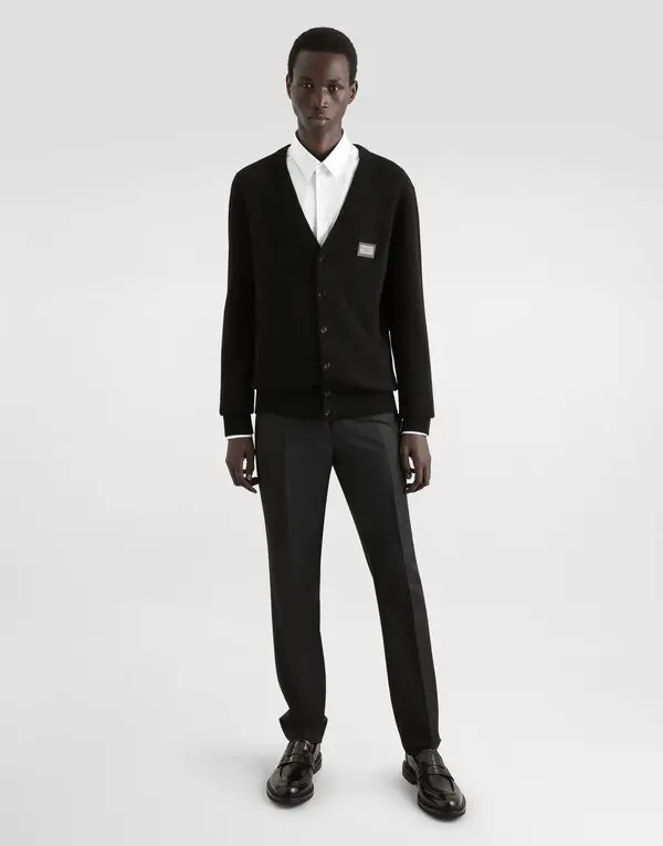 Dolce & Gabbana Button-front Cardigan - Black