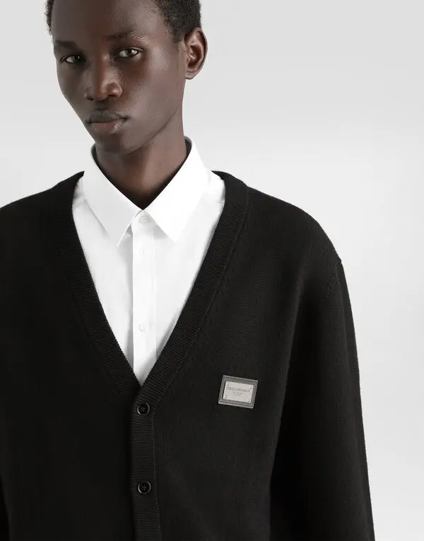 Dolce & Gabbana Button-front Cardigan - Black