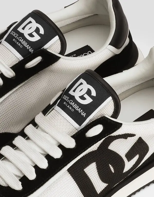 Dolce & Gabbana Mixed-material Dg Cushion Sneakers Sneakers - Multicolor