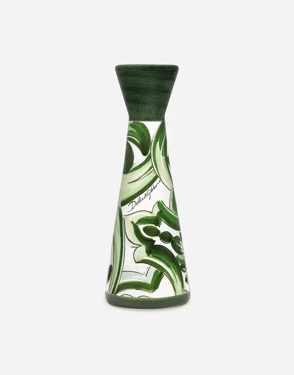 Dolce & Gabbana Ceramic Candle Holder Medium Candle Holder - Multicolor