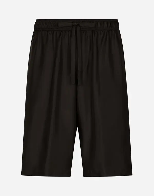 Dolce & Gabbana Tailored Wool Trousers - Black