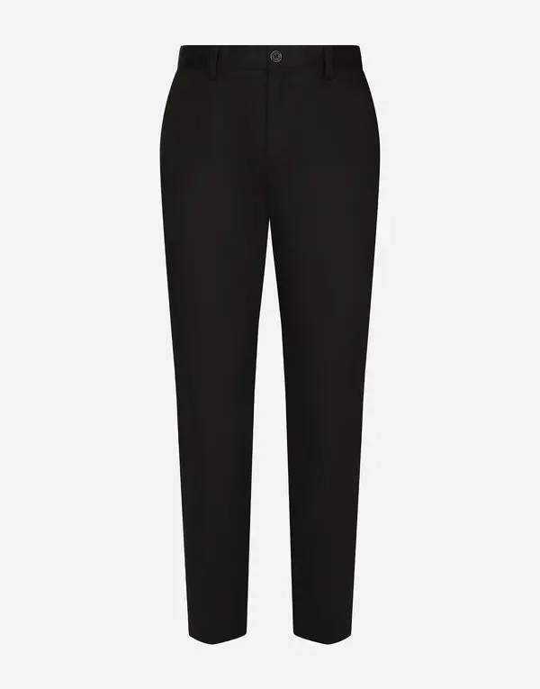 Dolce & Gabbana Tailored Wool Trousers - Blue