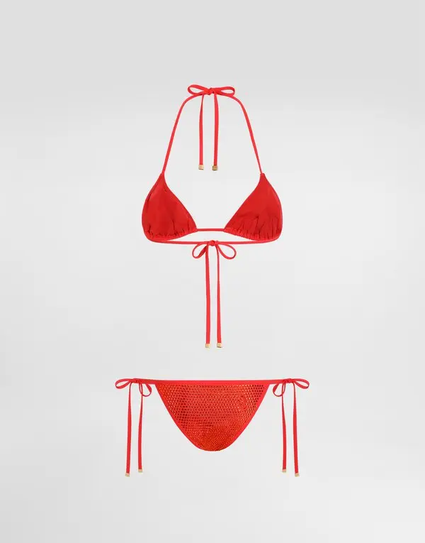 Dolce & Gabbana Triangle Bikini Swimwear