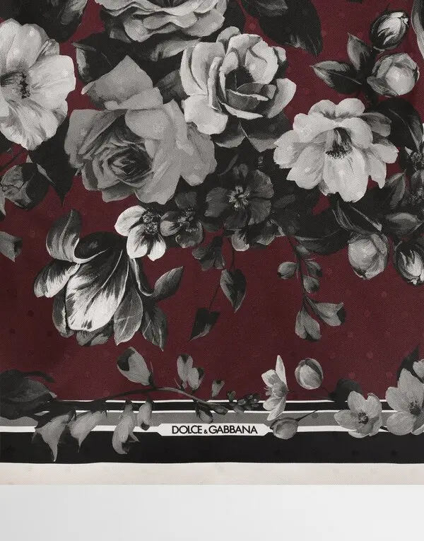 Dolce & Gabbana Peony Ramage-print Hawaii Twill Shirt Shirts