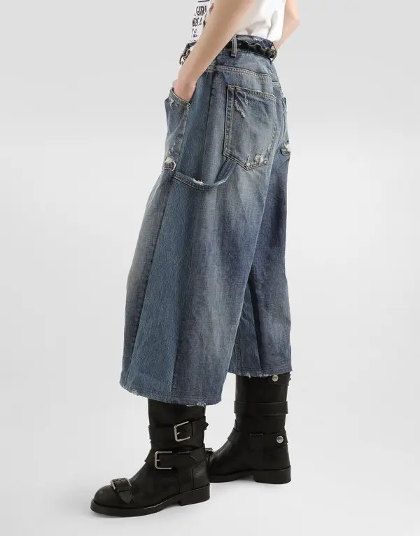Dolce & Gabbana Denim Bermuda Denim And Jeans Multi-colored