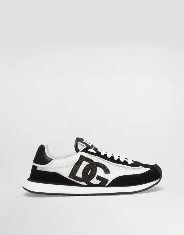 Dolce & Gabbana Mixed-material Dg Cushion Sneakers Sneakers - Multicolor