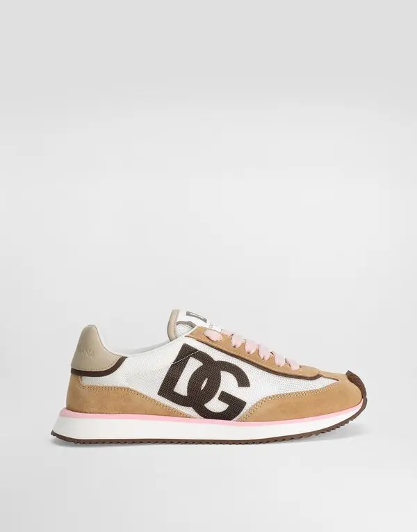 Dolce & Gabbana Mixed-material Dg Cushion Sneakers Sneakers - Multicolor
