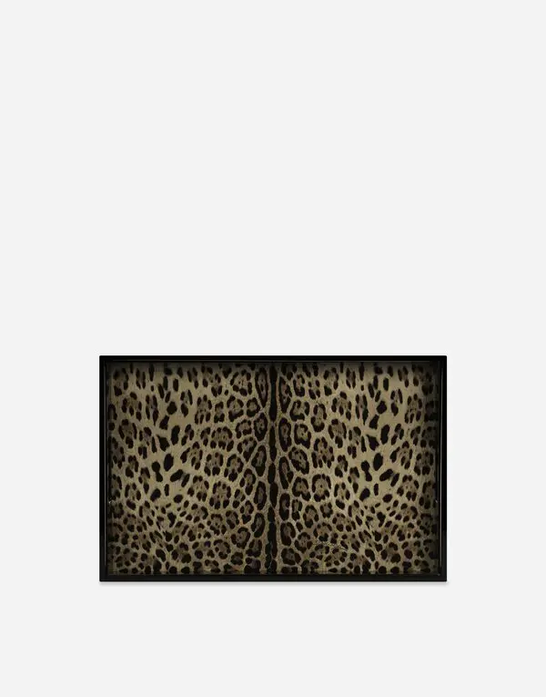 Dolce & Gabbana Wooden Tray Rectangular