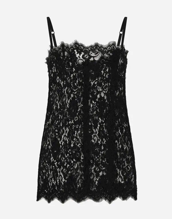 Dolce & Gabbana Lace Top Shirts And Tops