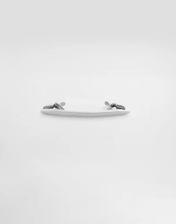 Dolce & Gabbana Collar Pin With Logo Bijoux Metal
