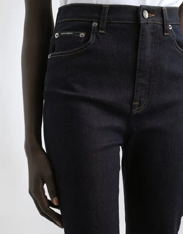 Dolce & Gabbana Deep Stretch Denim Grace Jeans Denim And Jeans Multi-colored Denim